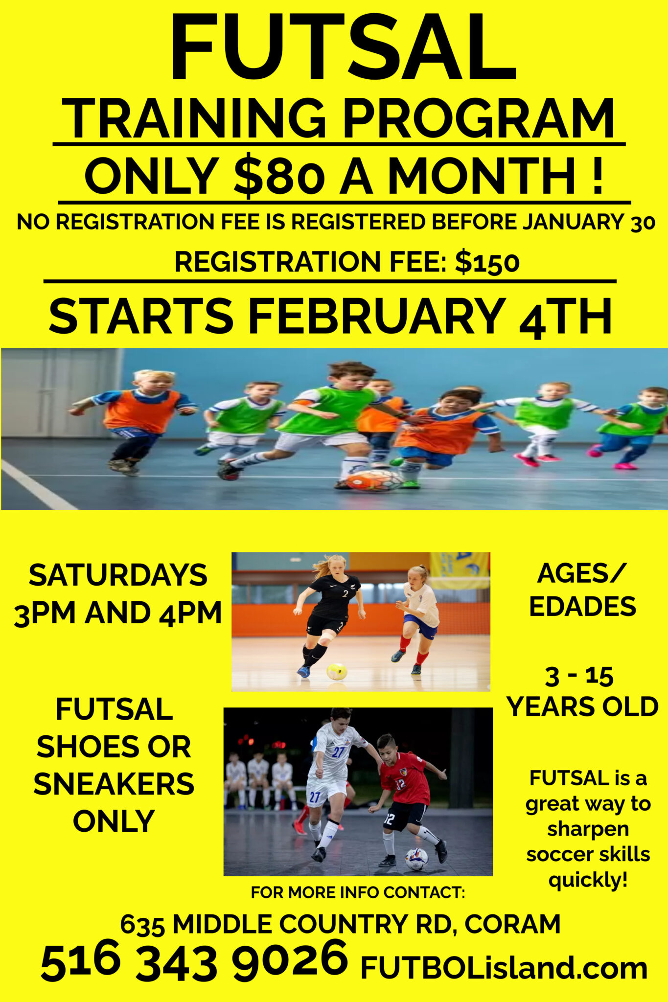 FUTSAL TRAINING PROGRAM – FUTBOLisland.com